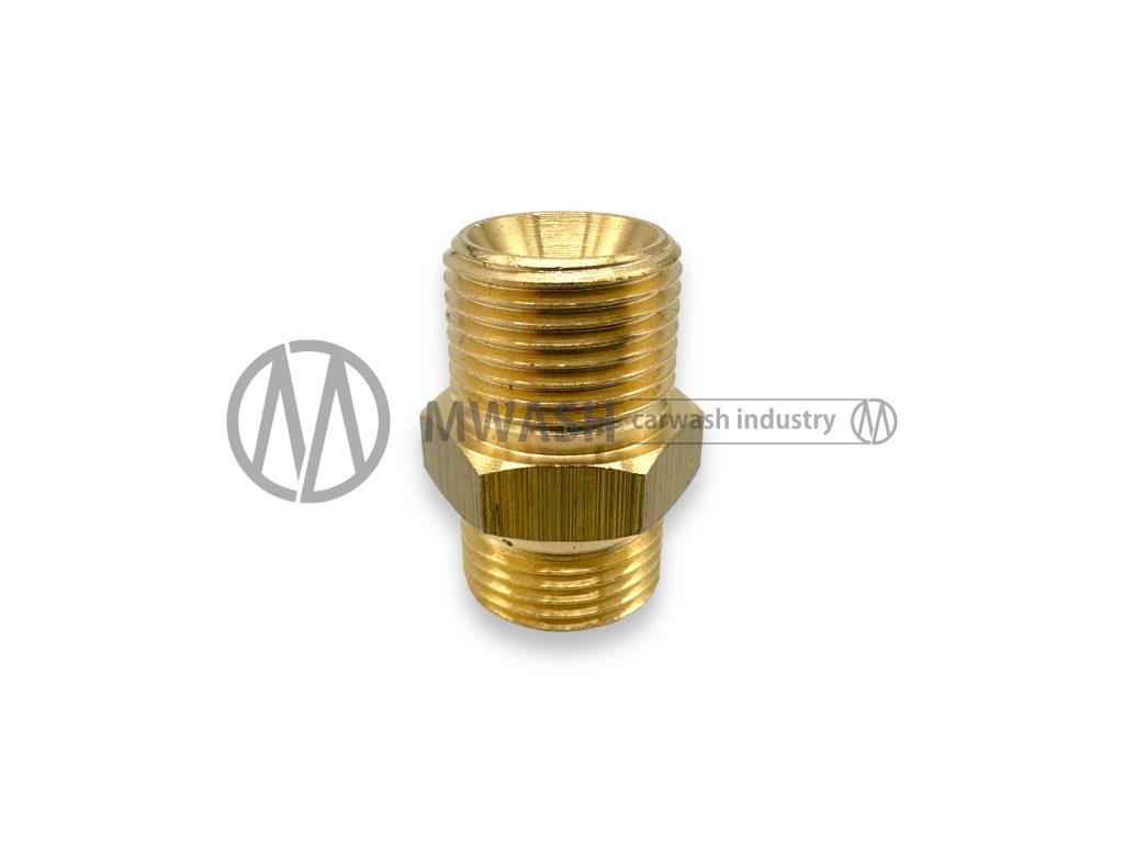 Dupli Nipl Visokog Pritiska Konusni G 3/8-3/8 - mwash.rs